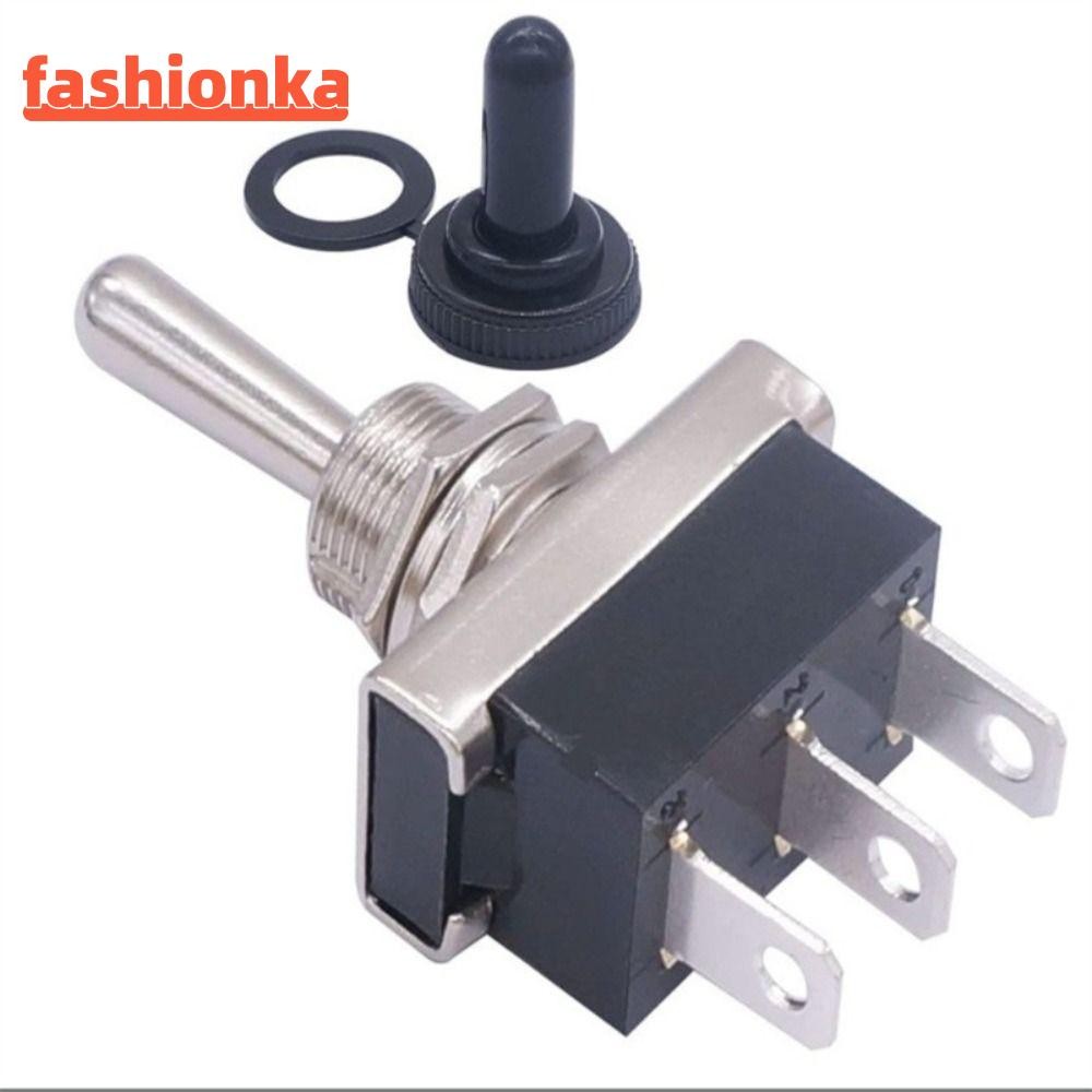 FASHIONKA Rocker Switch, 12 VDC 25 A 3Pin 3 Position Toggle Switch ...