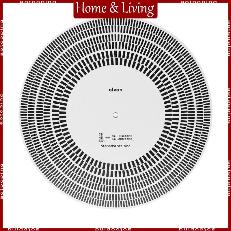 AOTO LP Vinyl Record Turntables Phono Tachometer Calibration ...