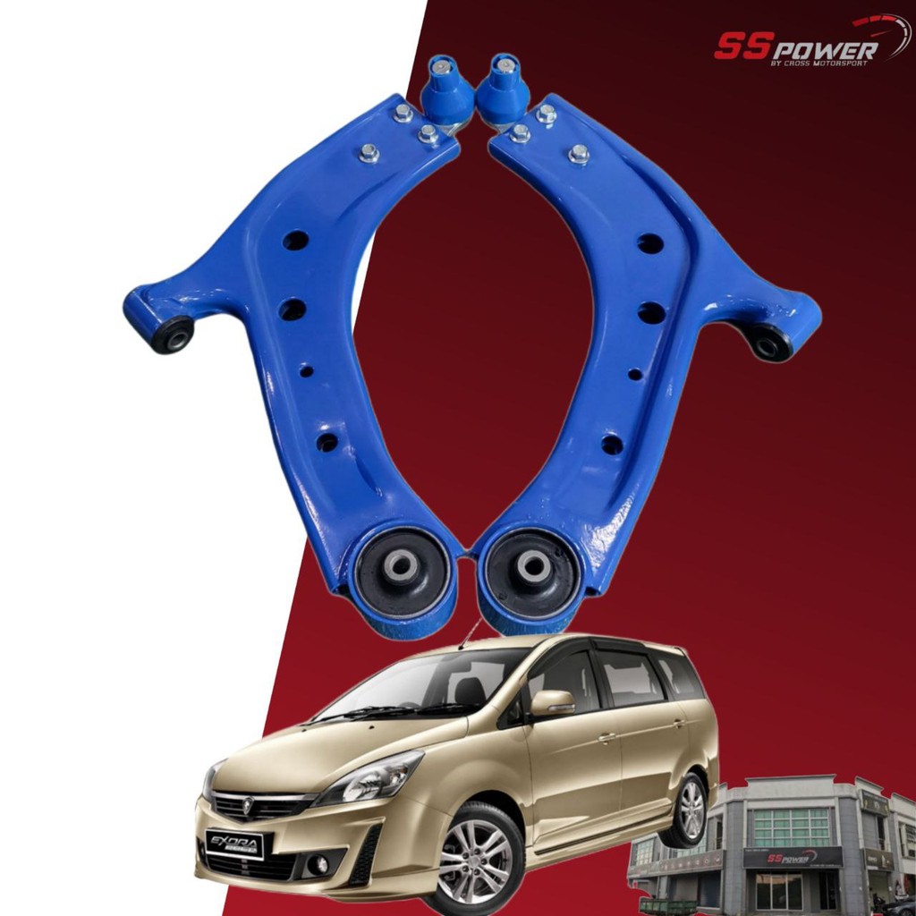 🚨ORIGINAL MARS🚨 HEAVY DUTY BLUE LOWER ARM FOR PROTON EXORA | Shopee ...