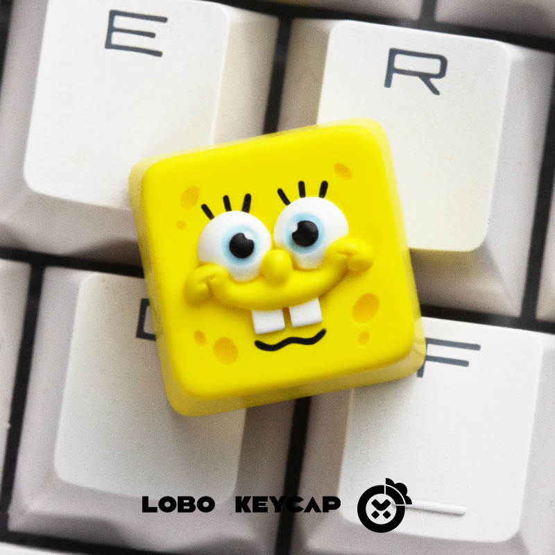 Keycap SpongeBob SquarePants Keycap Pie Daxing Octopus Brother Unique ...