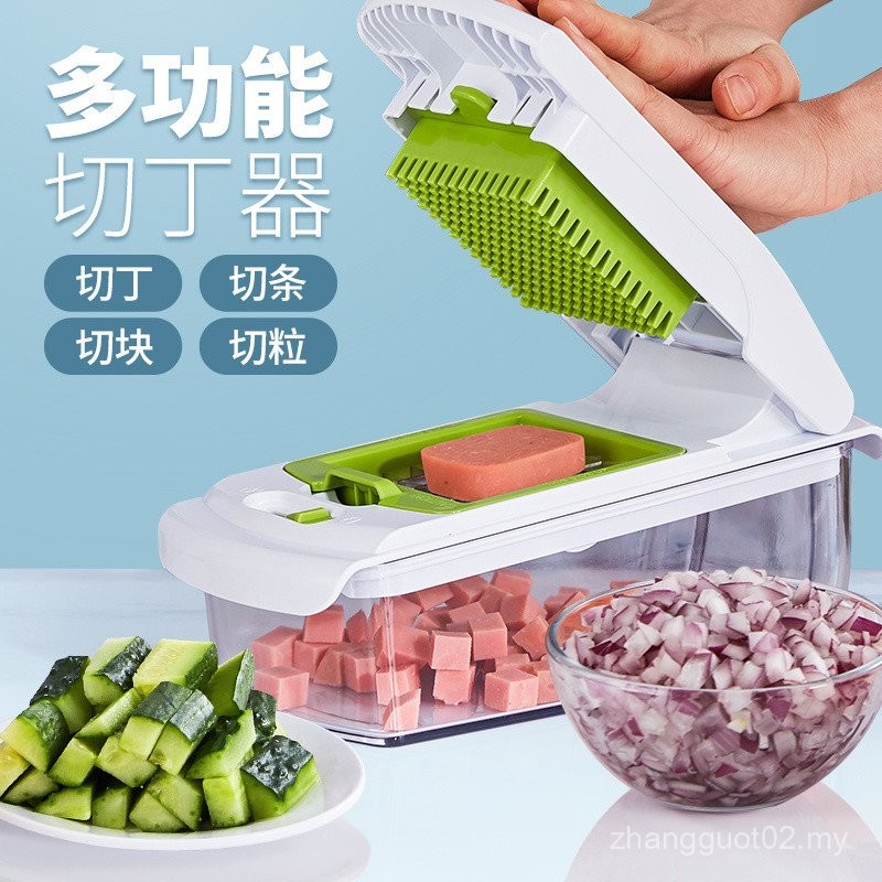 Maineng Multi-Function Dicing Handy Tool Carrot Potato Diced Fruit ...