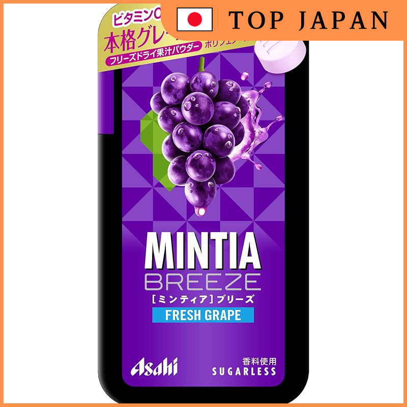 Asahi Group Foods Mintia Breeze Fresh Grape 30 tablets × 8 packs | Shopee Malaysia