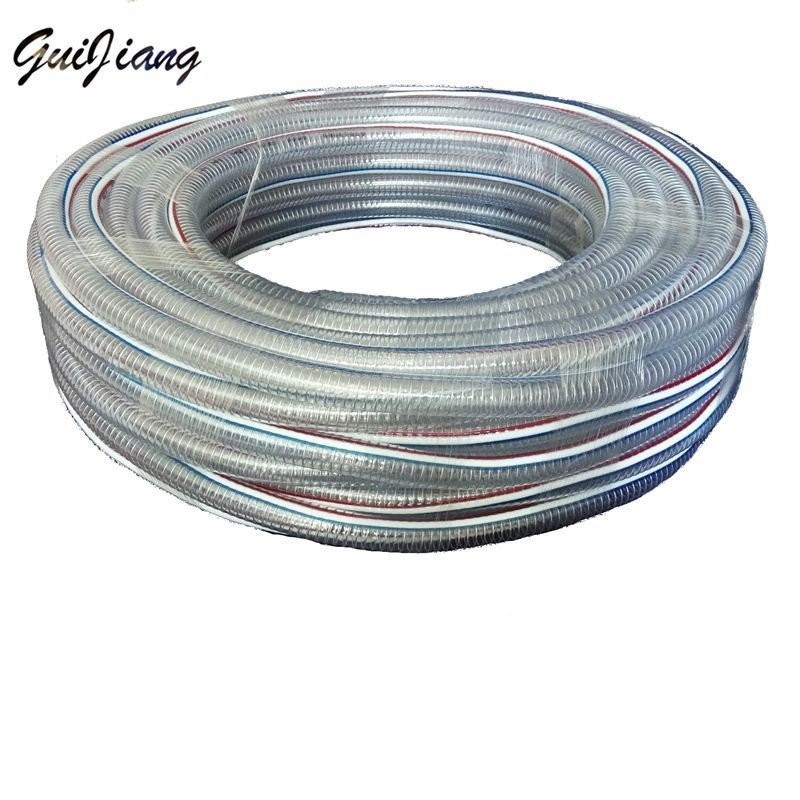 Wholesale Water Pipe PVC Steel Wire Pipe Transparent Hose Drain Pipe ...