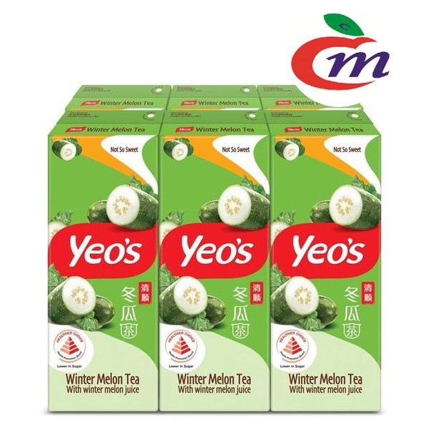 Yeo's Winter Melon Tea 6x250ml | Shopee Malaysia