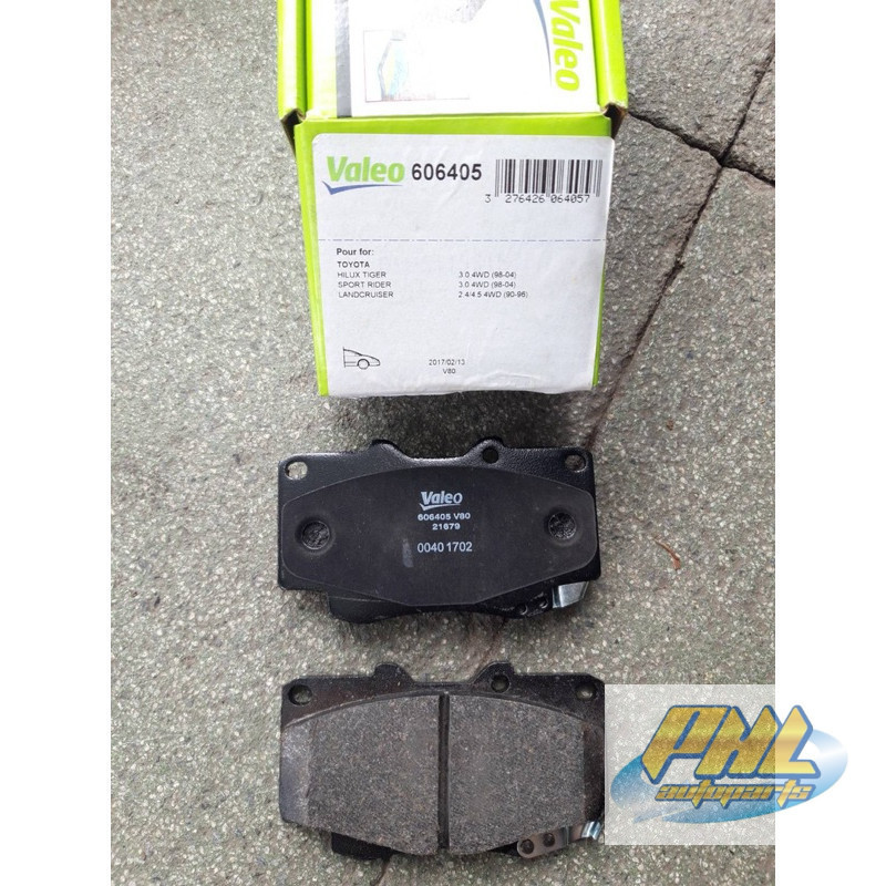Toyota tiger sportrider Front Brake Pads 4wd prerunner Lift High Drive ...