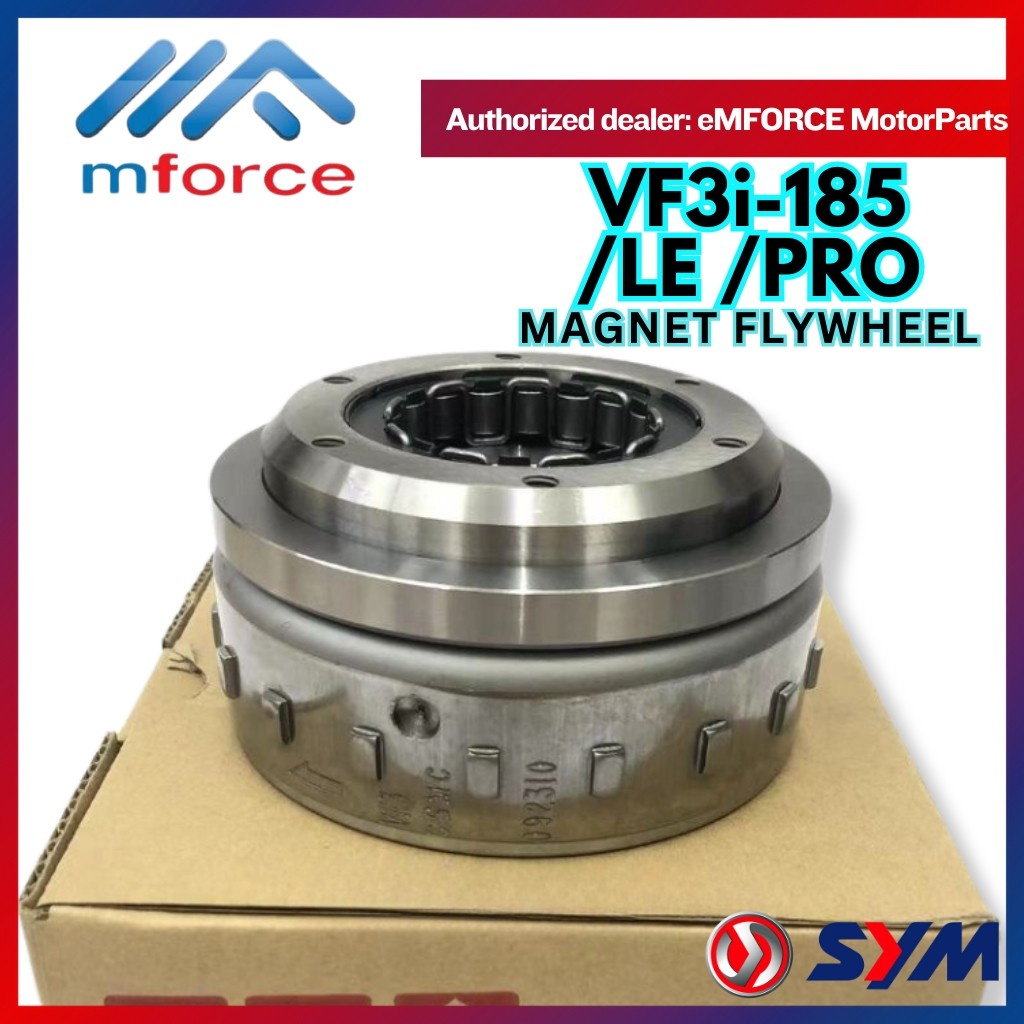 SYM VF3 VF3i 185 LE PRO MAGNET FLY WHEEL ASSY ONE WAY BEARING 3111A-VF3-000 ORIGINAL SYM ...