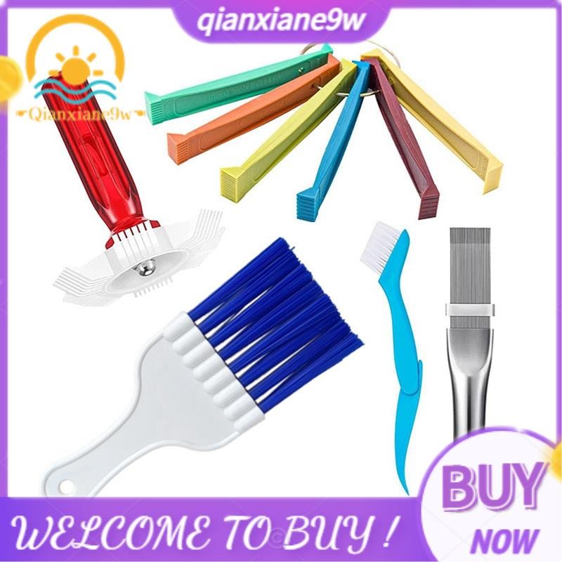 5 PCS Air Conditioner Fin Cleaner Set Repair Clean Tool Set As Shown ...