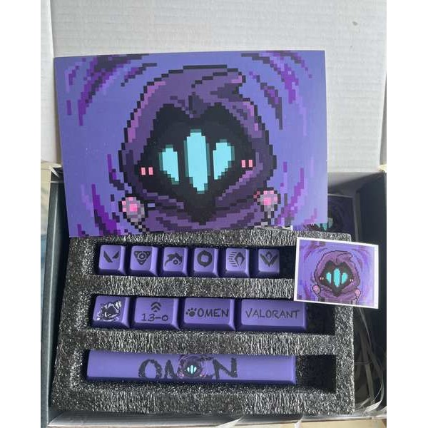 keycaps Valente Fearless Contract OMEN Phantom Keycap Material PTB ...