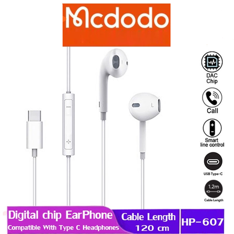 Type C Earphone Stereophonic HP-607 | Shopee Malaysia