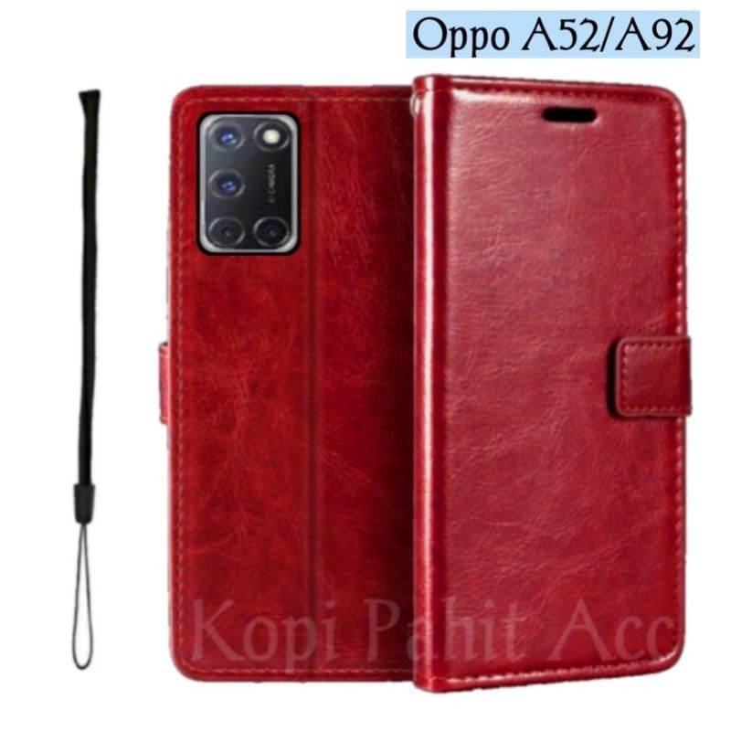 Case For Hp Oppo A52 A92 2020 Flip Cover Wallet Cover Hp Casing Wallet ...