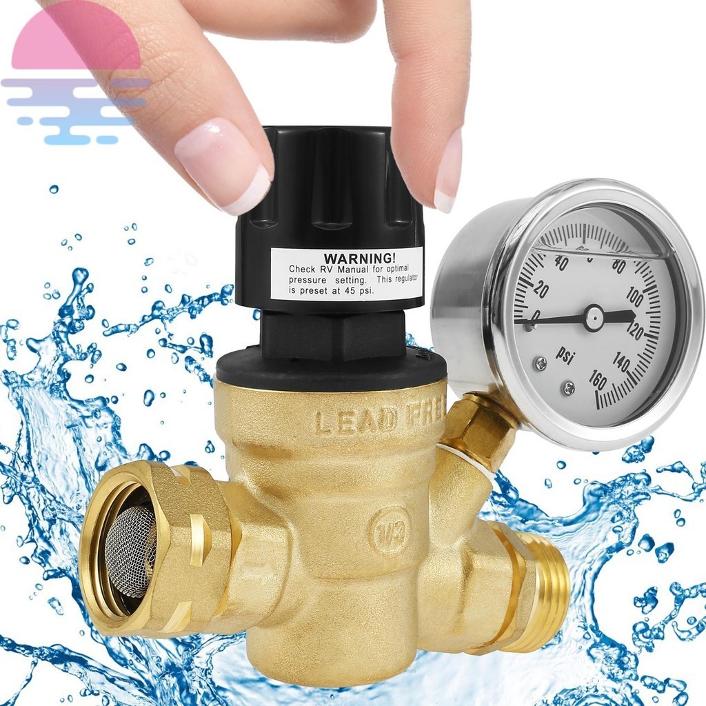 RV Water Pressure Regulator Professional Pressure Reducing Valve with ...