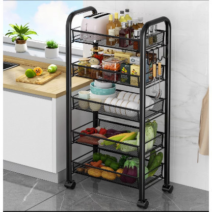 GV 4 Tier Multifunctional Kitchen / Storage Rack / 4层置物架 | Shopee Malaysia