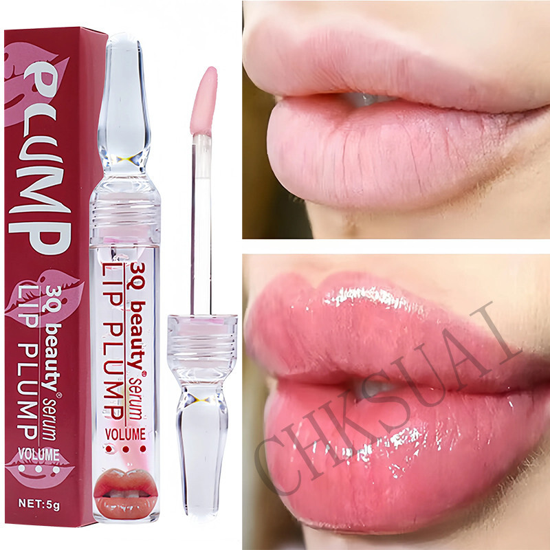 New Lip Plump Serum Increase Lip Elasticity Reduce Lip Mask Fine Lines ...