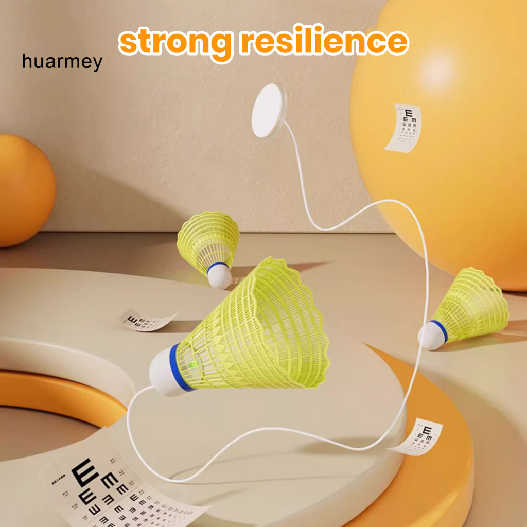 HUARMEY Self Practice Badminton Trainer Solo Badminton Trainer Indoor ...