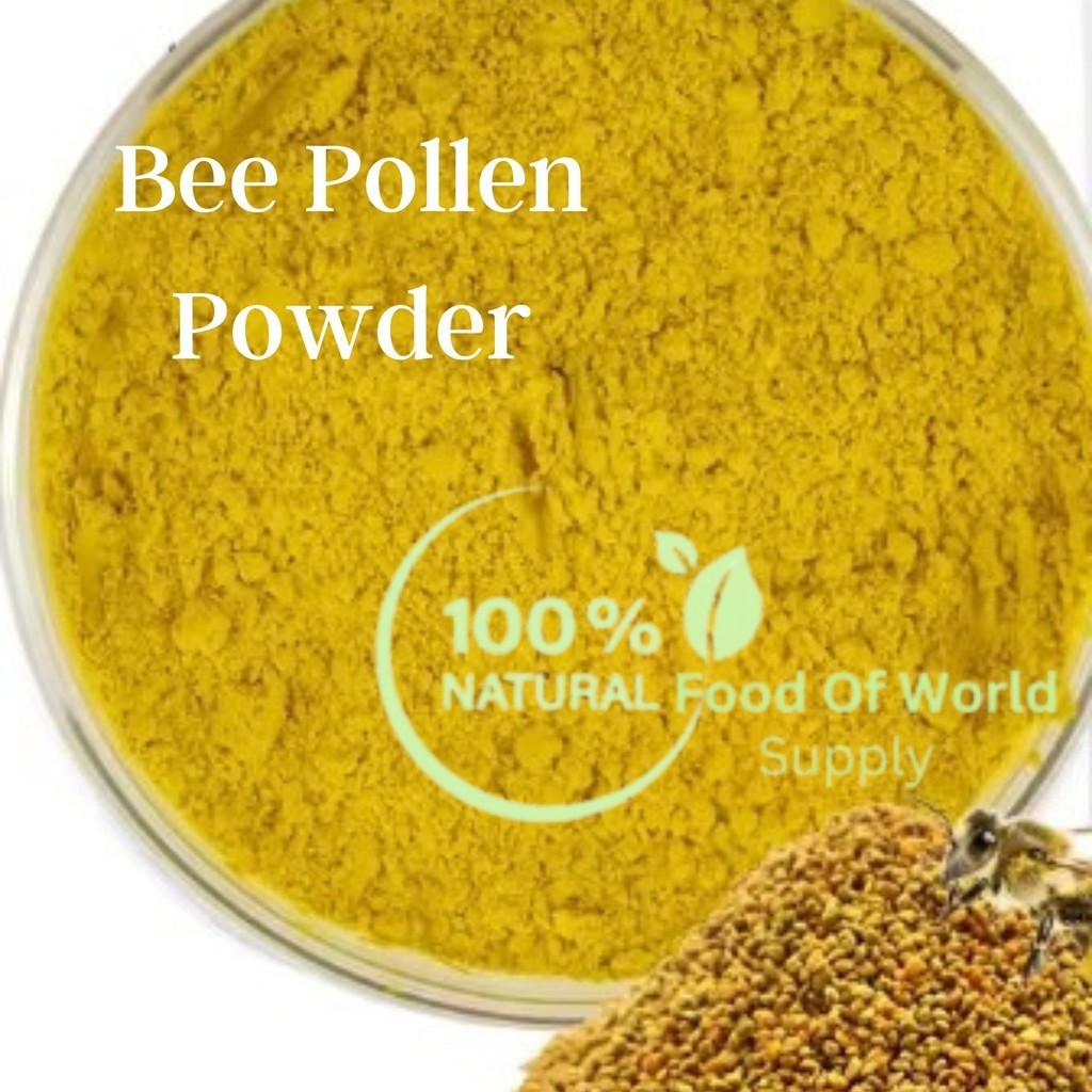 Bee Pollen Powder 250g 蜂花粉 Pure Natural 天然植物粉 Healthy Drinks | Shopee ...