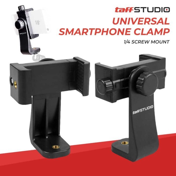 Universal Smartphone Clamp 1/4 Screw Mount - C4 | Shopee Malaysia