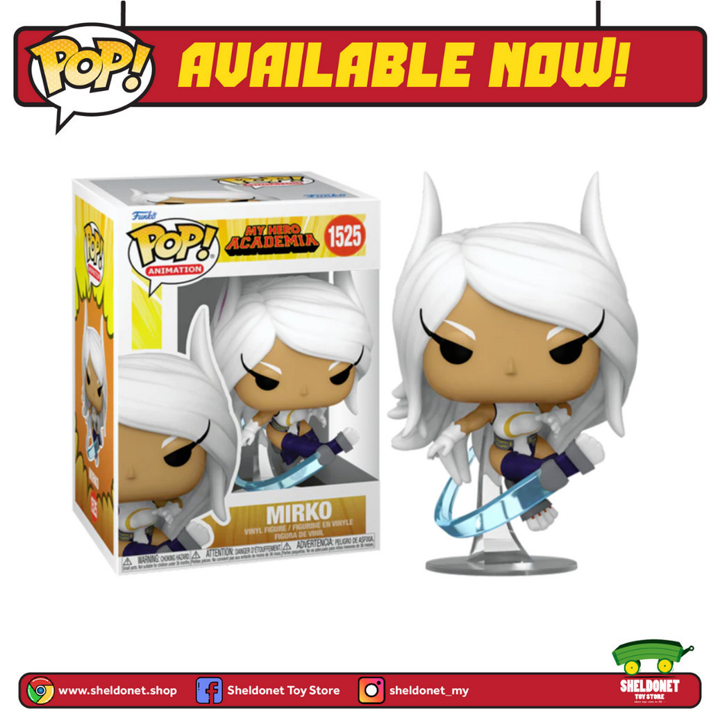 Funko Pop! Animation: My Hero Academia - Mirko | Shopee Malaysia