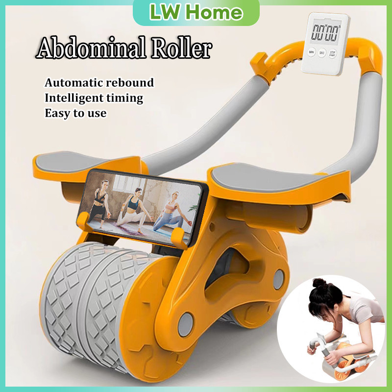 Abdominal Wheel Automatic Rebound Roller Exercise Abdominal Muscle ...
