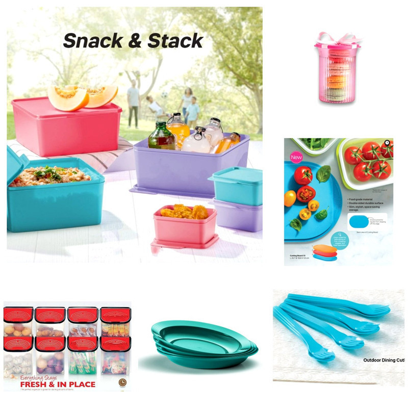 Tupperware Lelong/Murah/Clearance Stock(Balang Kuih/Garlic Keeper/Lunch ...