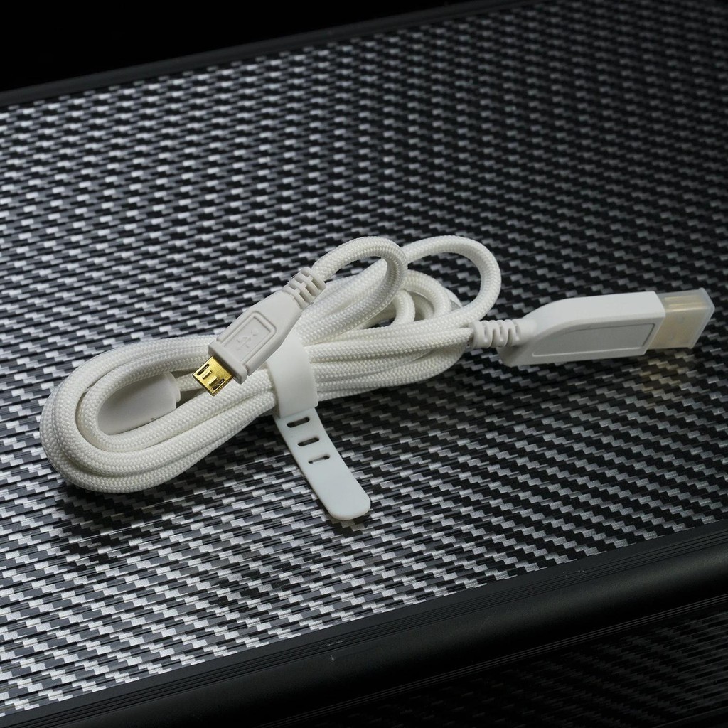 Flexible Gaming Paracord Type C Micro USB Mouse Cable For GPW G Pro X ...