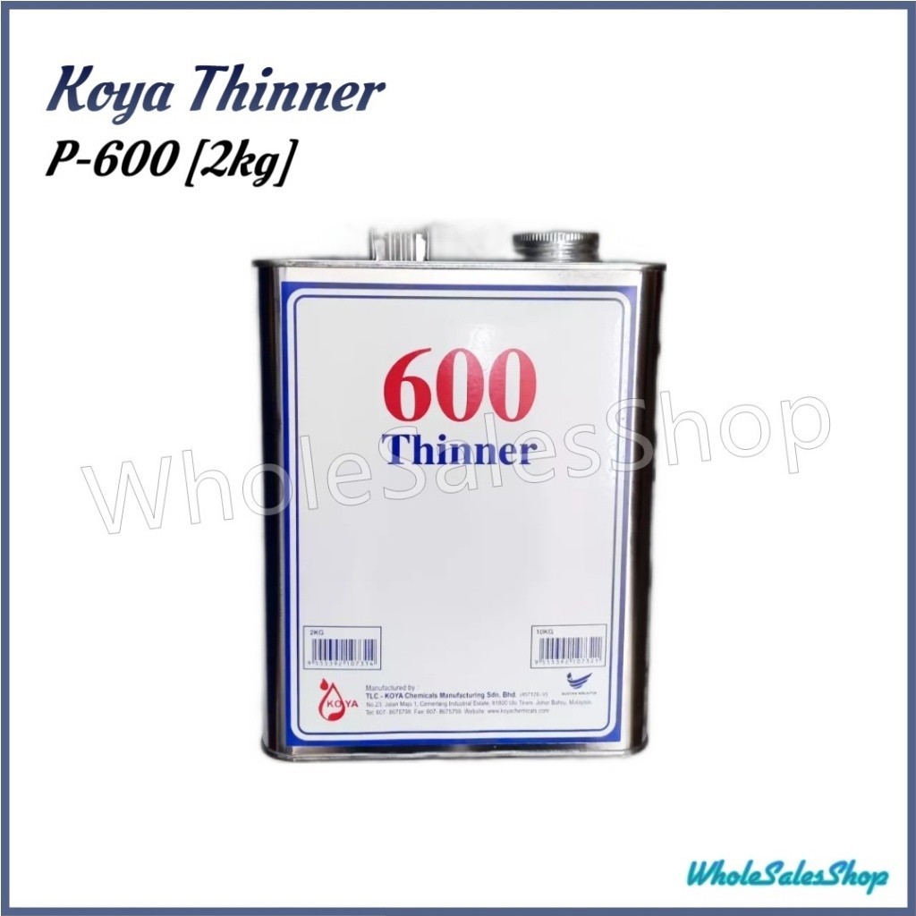 Koya P-600 2kg Thinner Solvent | Shopee Malaysia
