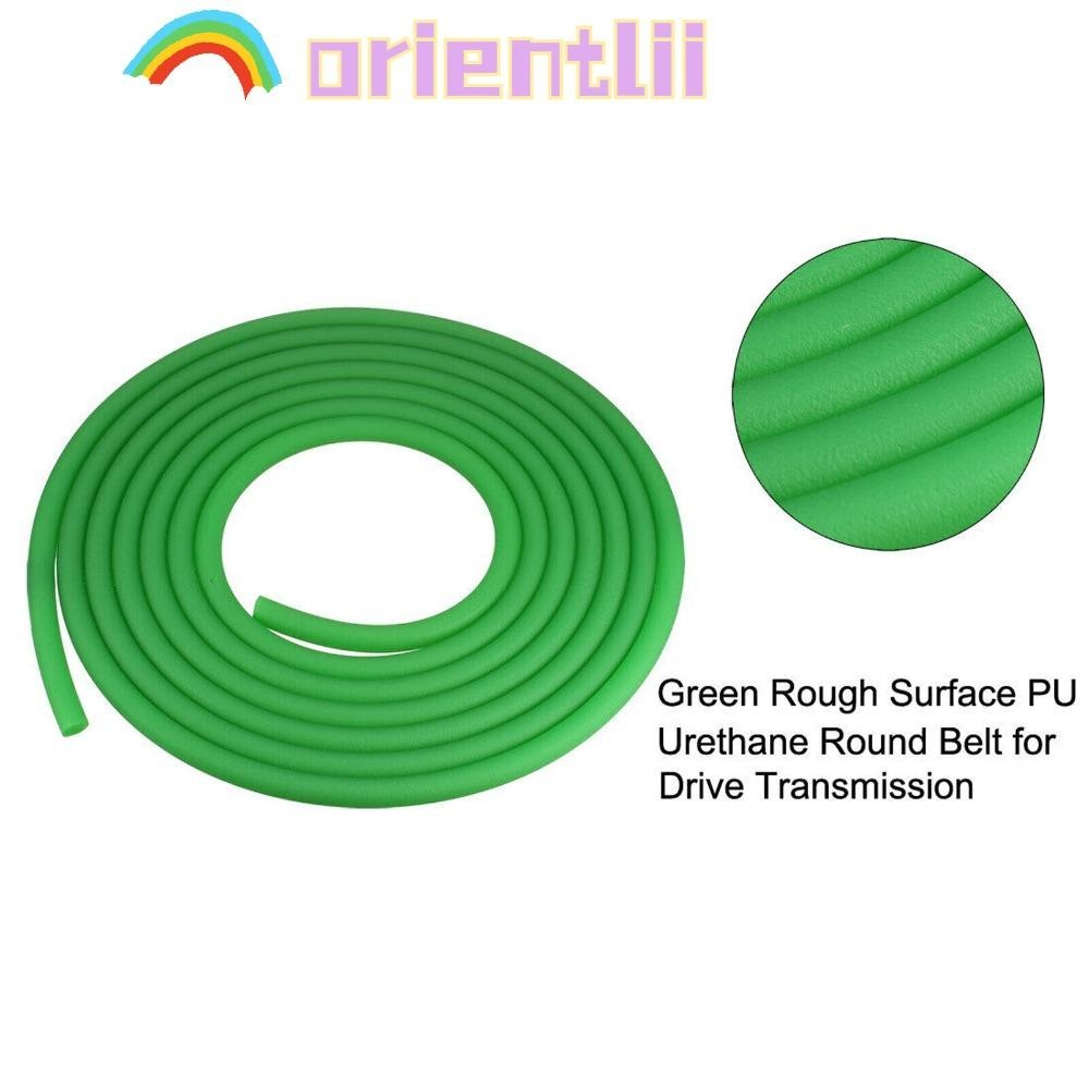 ORIENTLIIY Transmission Round Belt, Meltable Cord Rough Surface PU ...