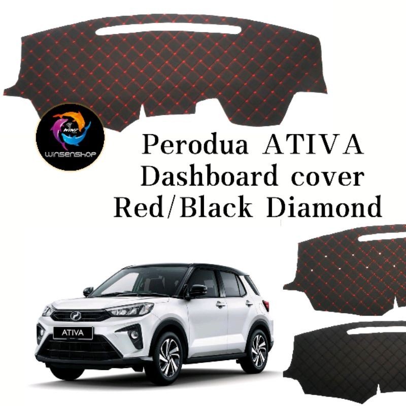 PERODUA ATIVA DAD Design Car Dashboard Non Slip Dash Mat Cover, colour ...