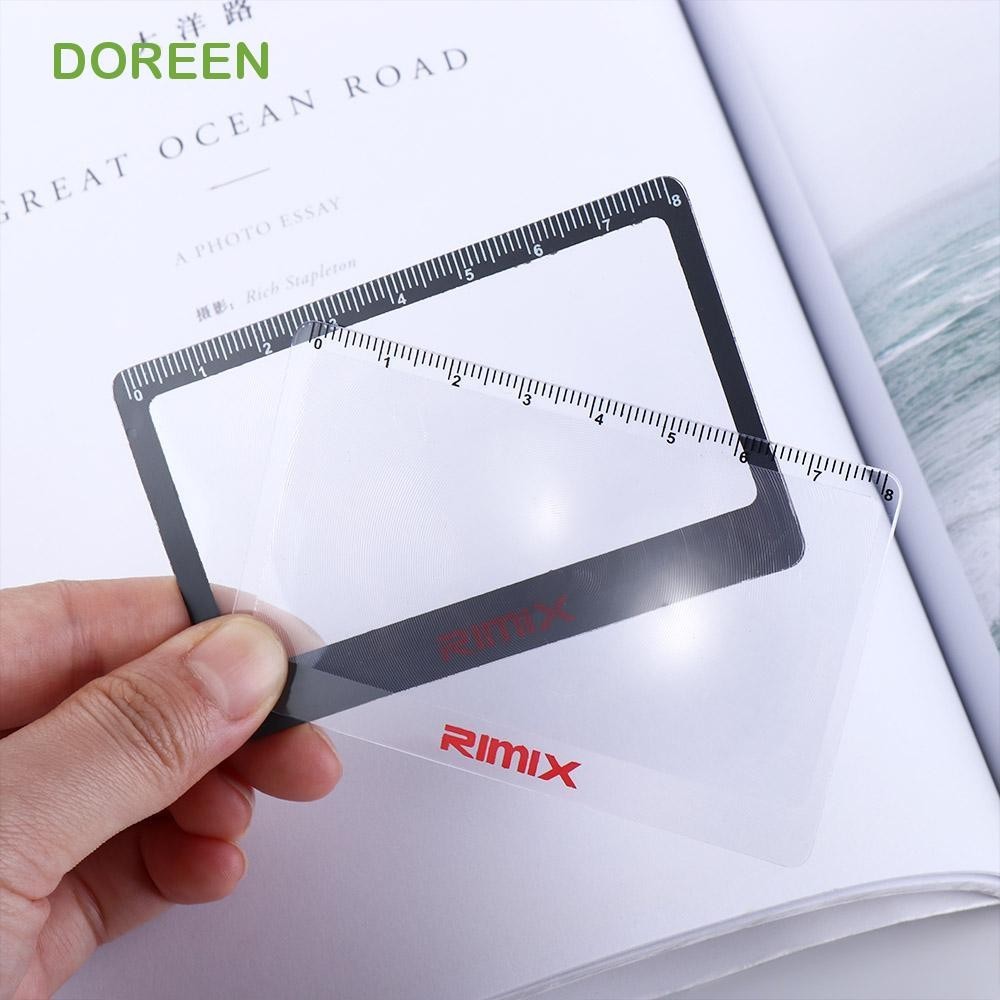 DOREEN Card Magnifying Glass Portable Credit Card Magnifier For The ...