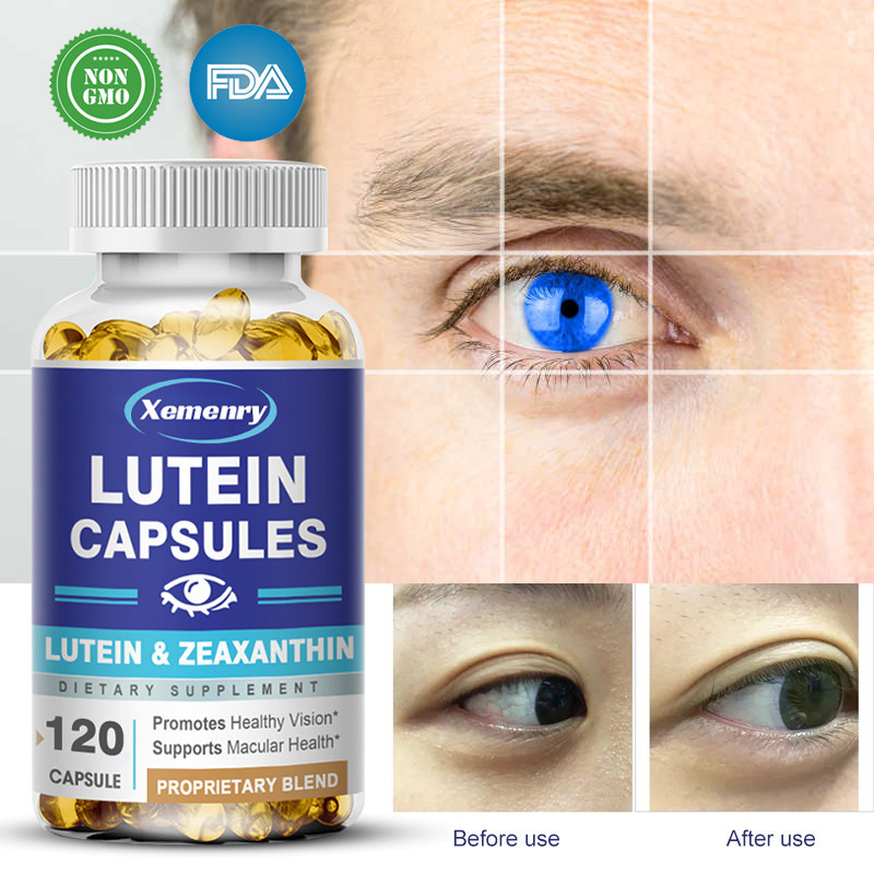 Lutein Supplement - With Zeaxanthin - Supports eye health, visual ...