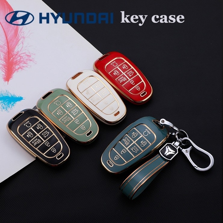 Hyundai HYUNDAI 6 Button Remote Control Key Case staria tucson Key Case ...