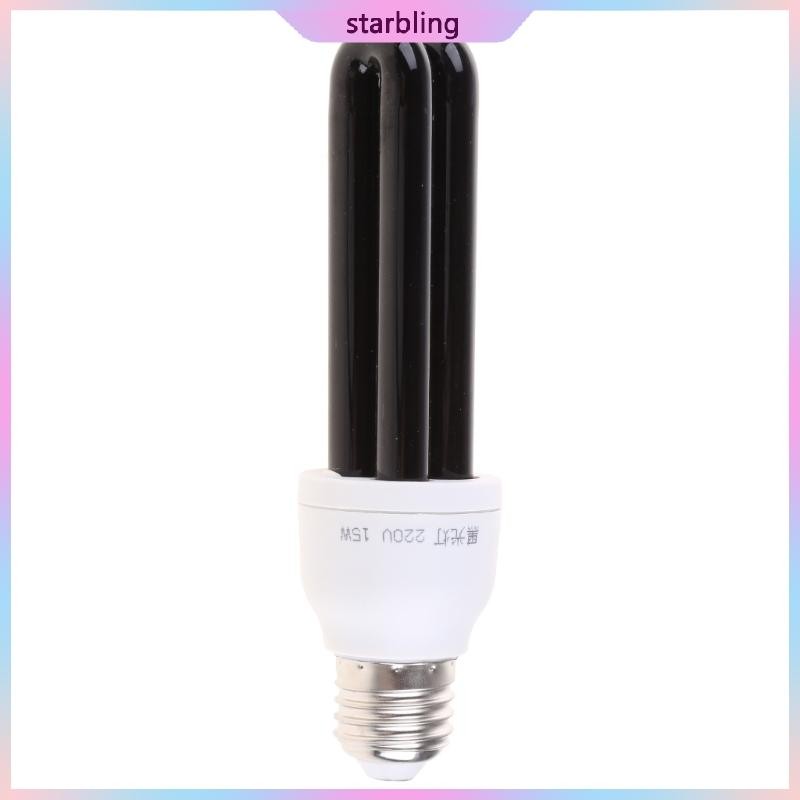 Star 220V 15W E27 Ultraviolet Fluorescent Blacklight Light Bulb Fly ...