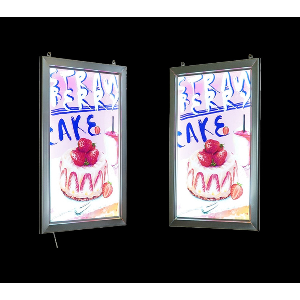 Restaurant Menu Light Box Display Frame With Led Light Restaurant Menu ...