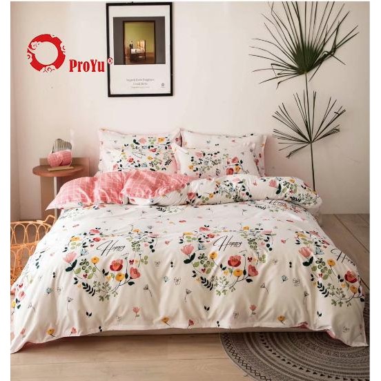 ProYu Cadar 7 In 1 Set COMFORTER TEBAL Dan CADAR FITTED Premium Quality ...