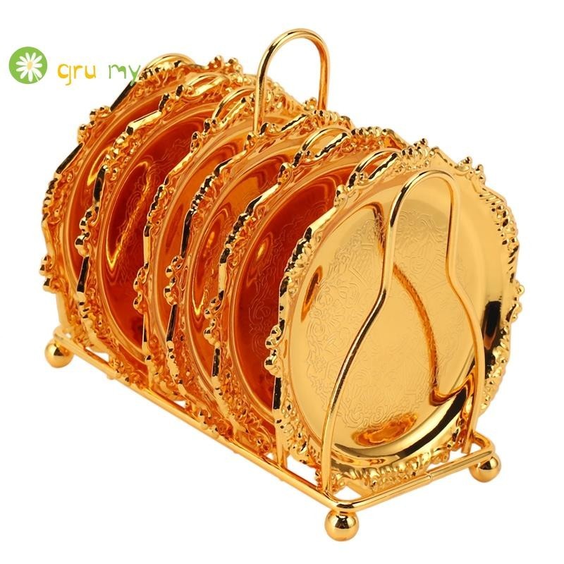 Series 6 Piece Roller Coaster Creative Drink Coaster Decorative Frame ...