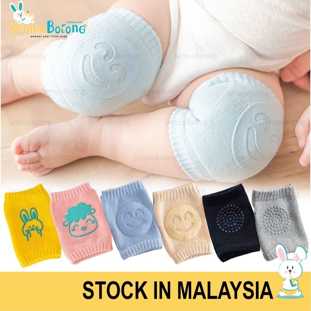 1 Pair Baby Crawling Knee Protector Knee Pad Pelapik Lutut 0052 ...