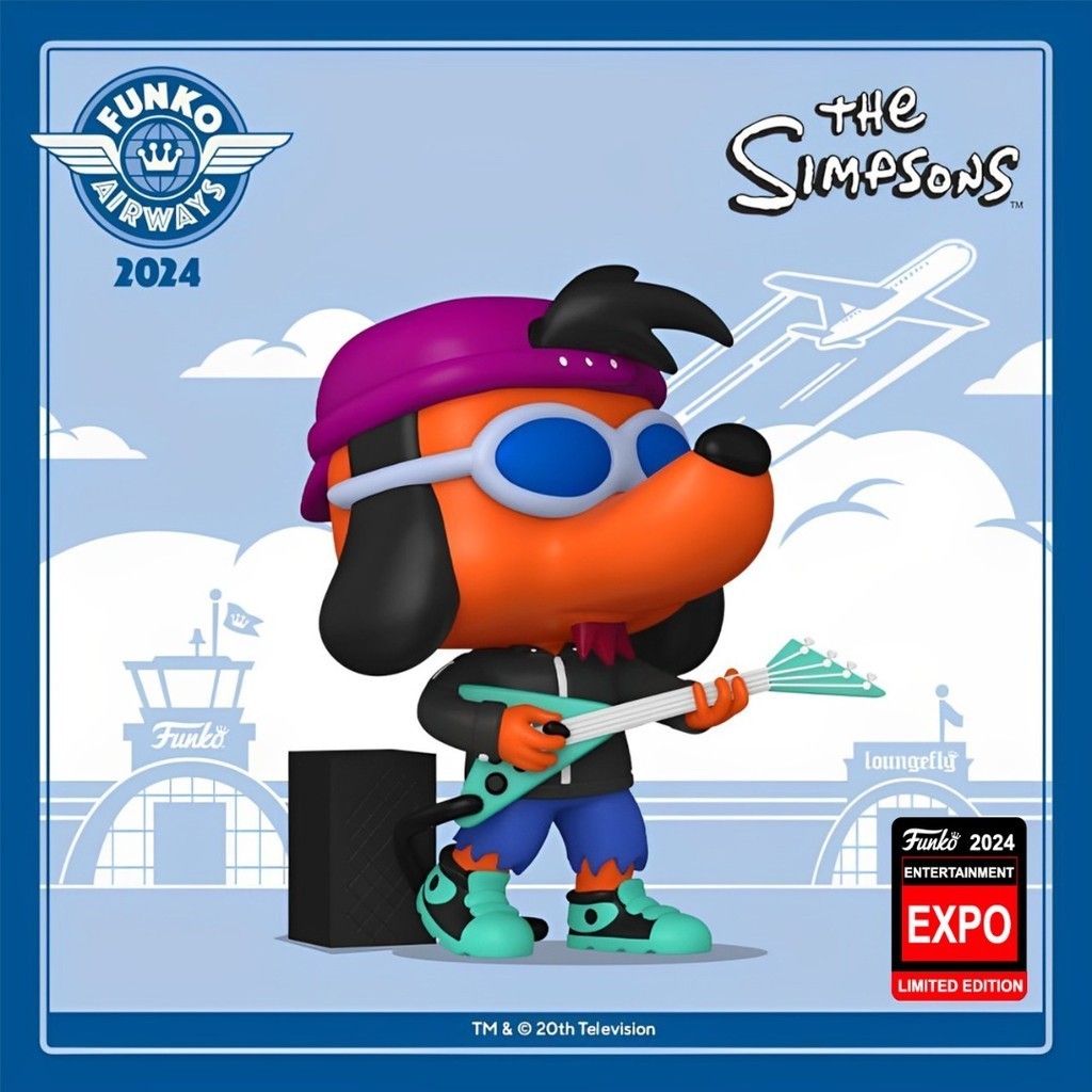 Funko POP! The Simpsons - Poochie C2E2 2024 Expo | Shopee Malaysia