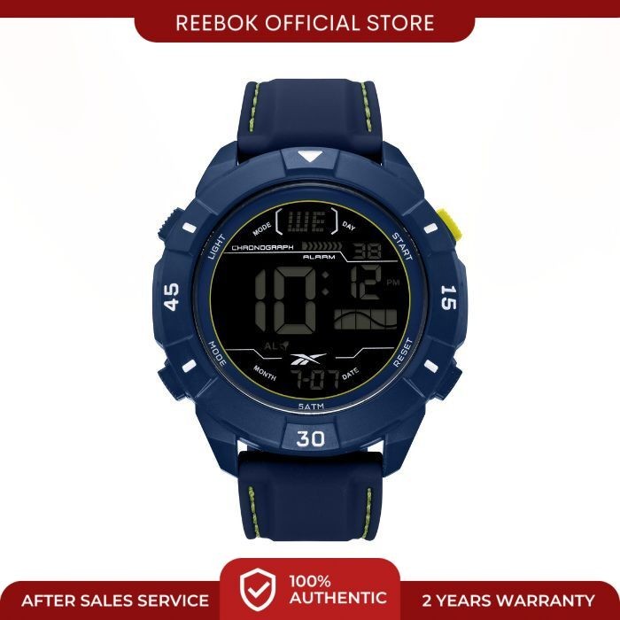 Reebok ARDENT RV-ADT-G9-PNIN-WN | Navy | Men Digital Watch | 50MM ...