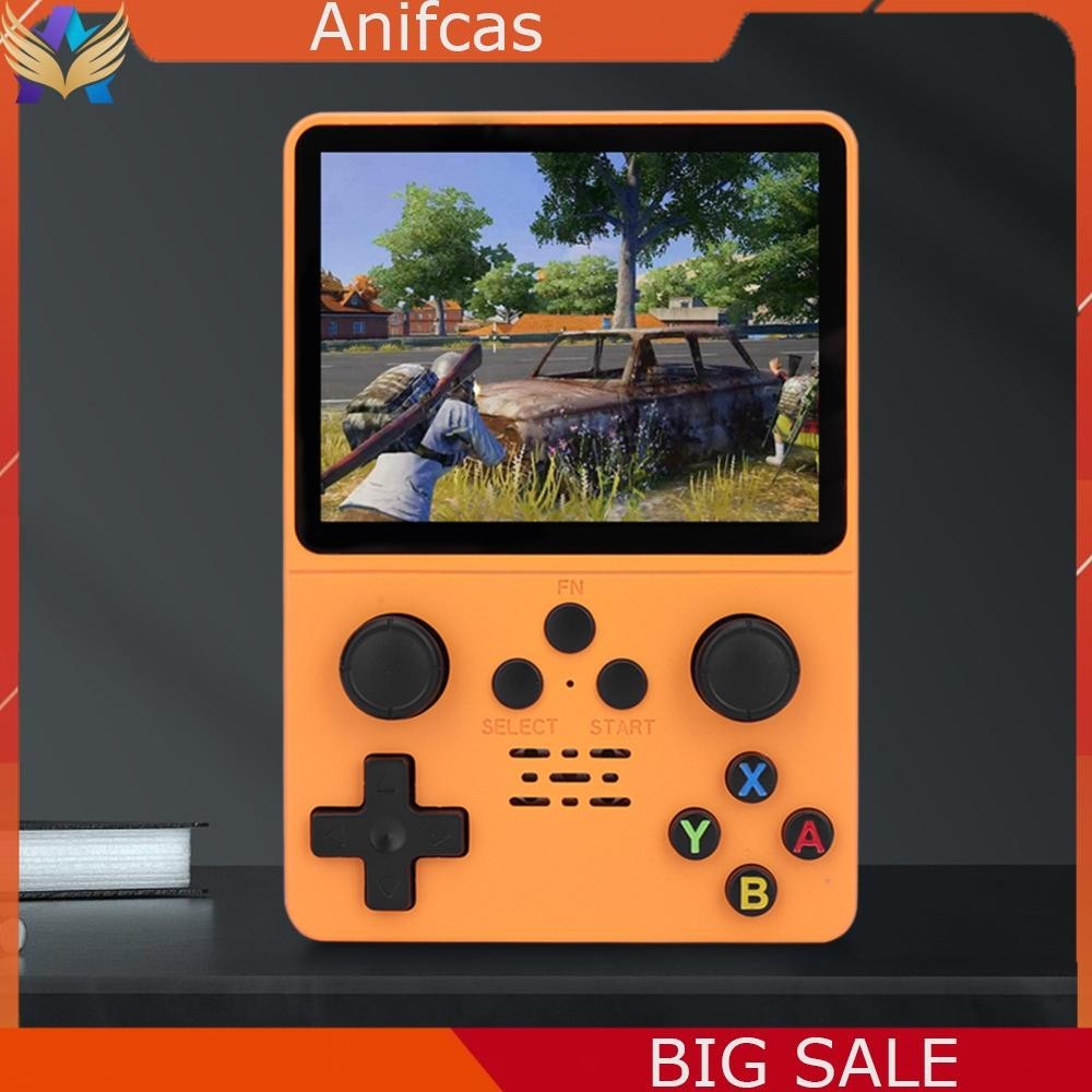 ANIFCAS R35S Mini Retro Game Console RK3326 CPU 64bit 3.5 Inch IPS ...