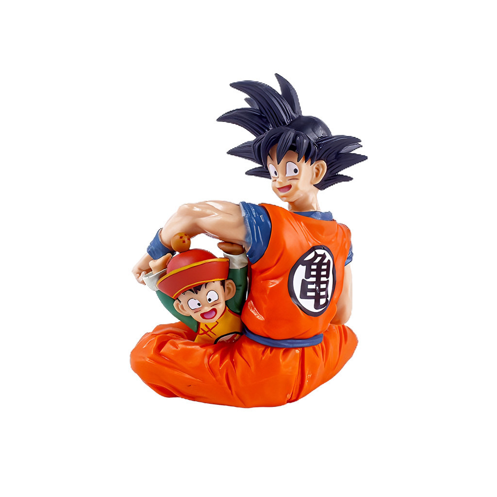 Goku and Gohan sitting 16cm action figure PVC D-SCD042 | Shopee Malaysia