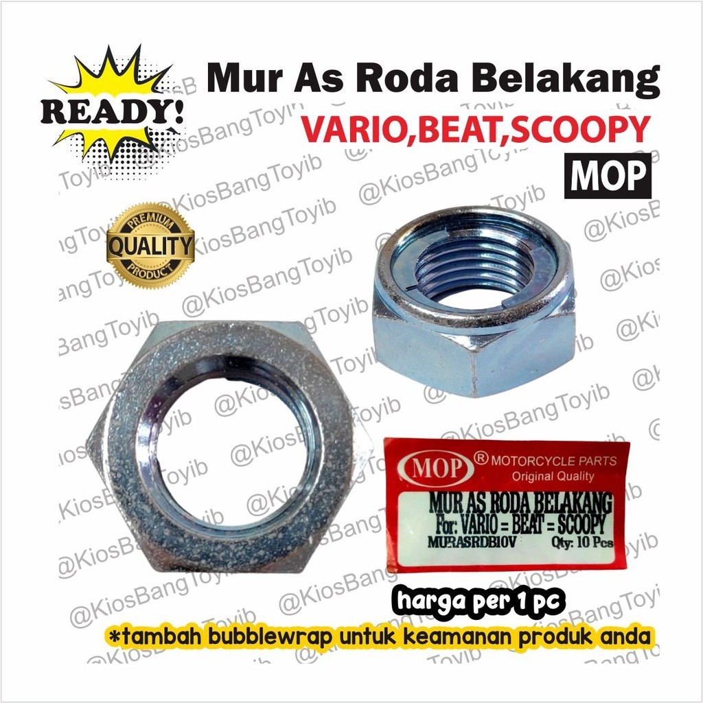 Rear Axle Nut Honda BEAT VARIO Tojiro SPACY (Yusho) | Shopee Malaysia