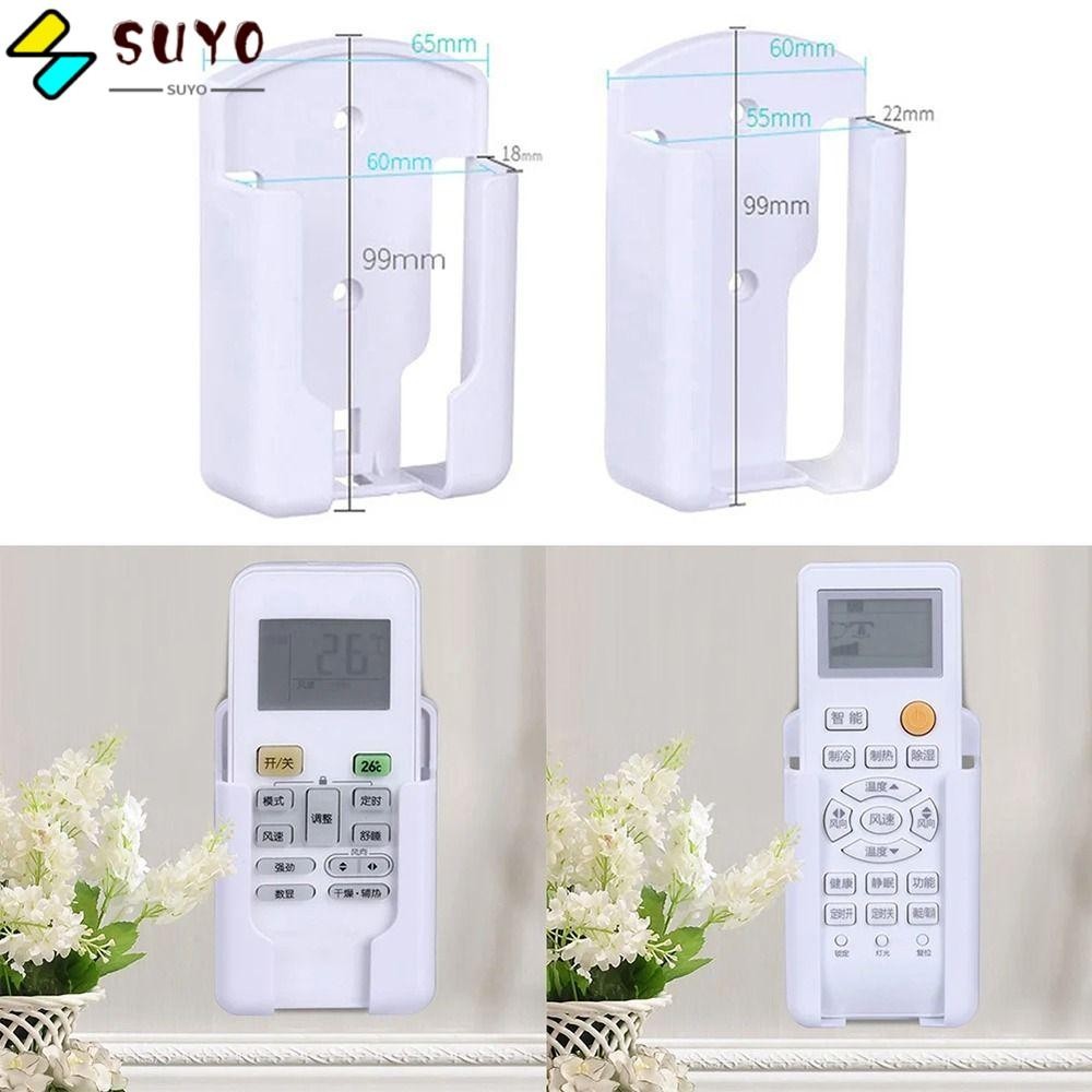 SUYO 1Pcs Remote Controller Bracket, Phone Charging Wall Shelf Wall ...