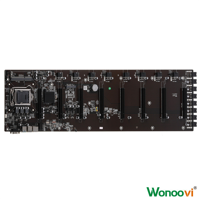 Computer Motherboard B75 Platform 65 Pitch 8 Graphics Card Slot DDR3 ...