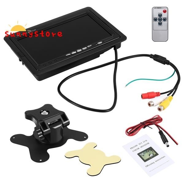 Mini TV 7 Inch HD Monitor 800X480 Portable Car LCD Screens on DVD/CMMB ...