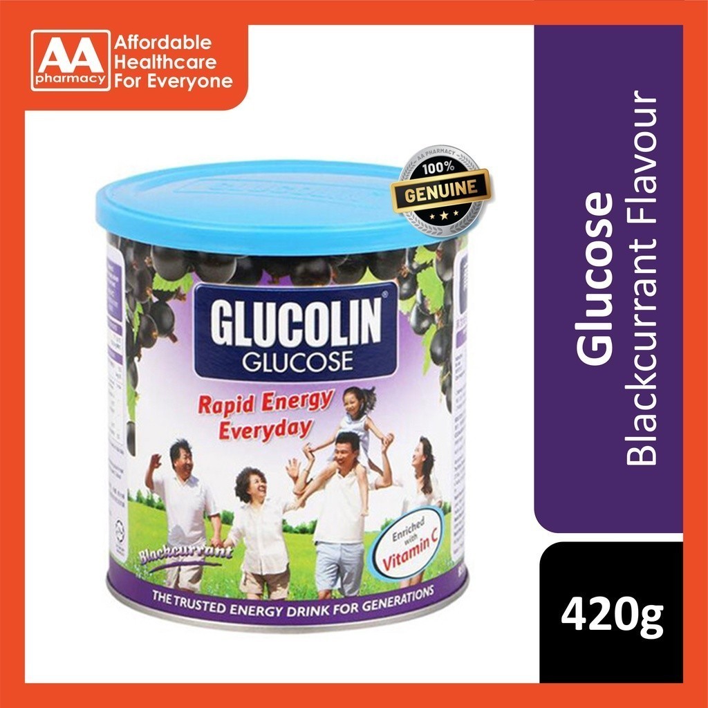 Glucolin Glucose Drink 420g (Blackcurrant Flavour) | Shopee Malaysia