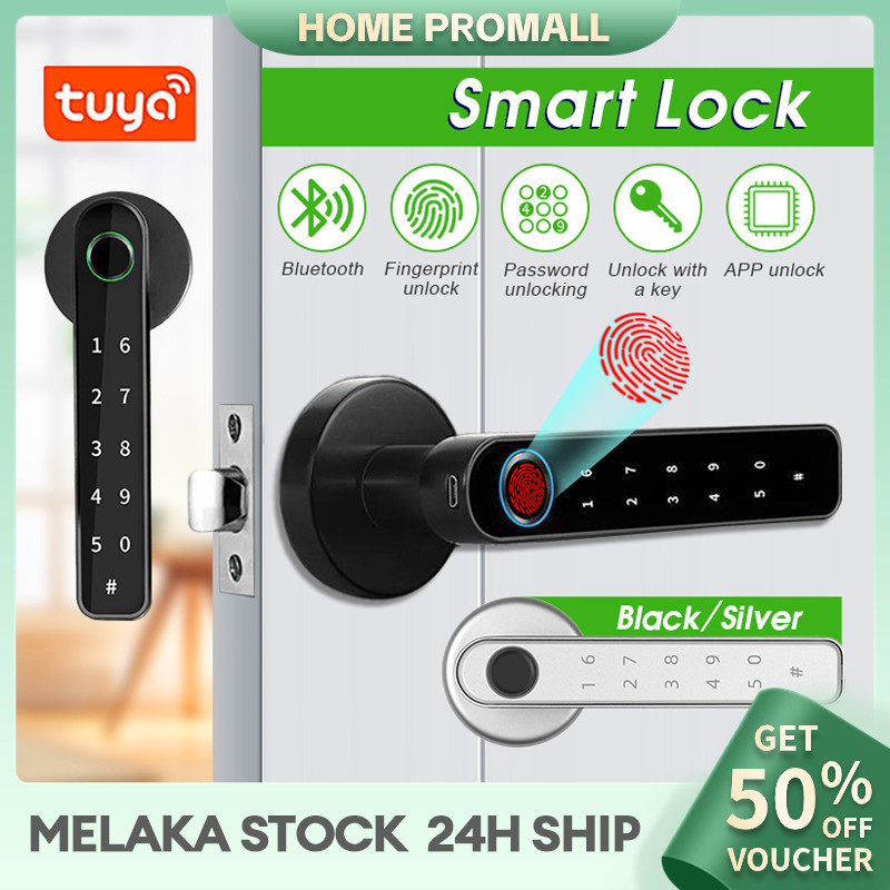 Fingerprint Door Lock Digital Lock Electronic Password Smart Door Lock ...
