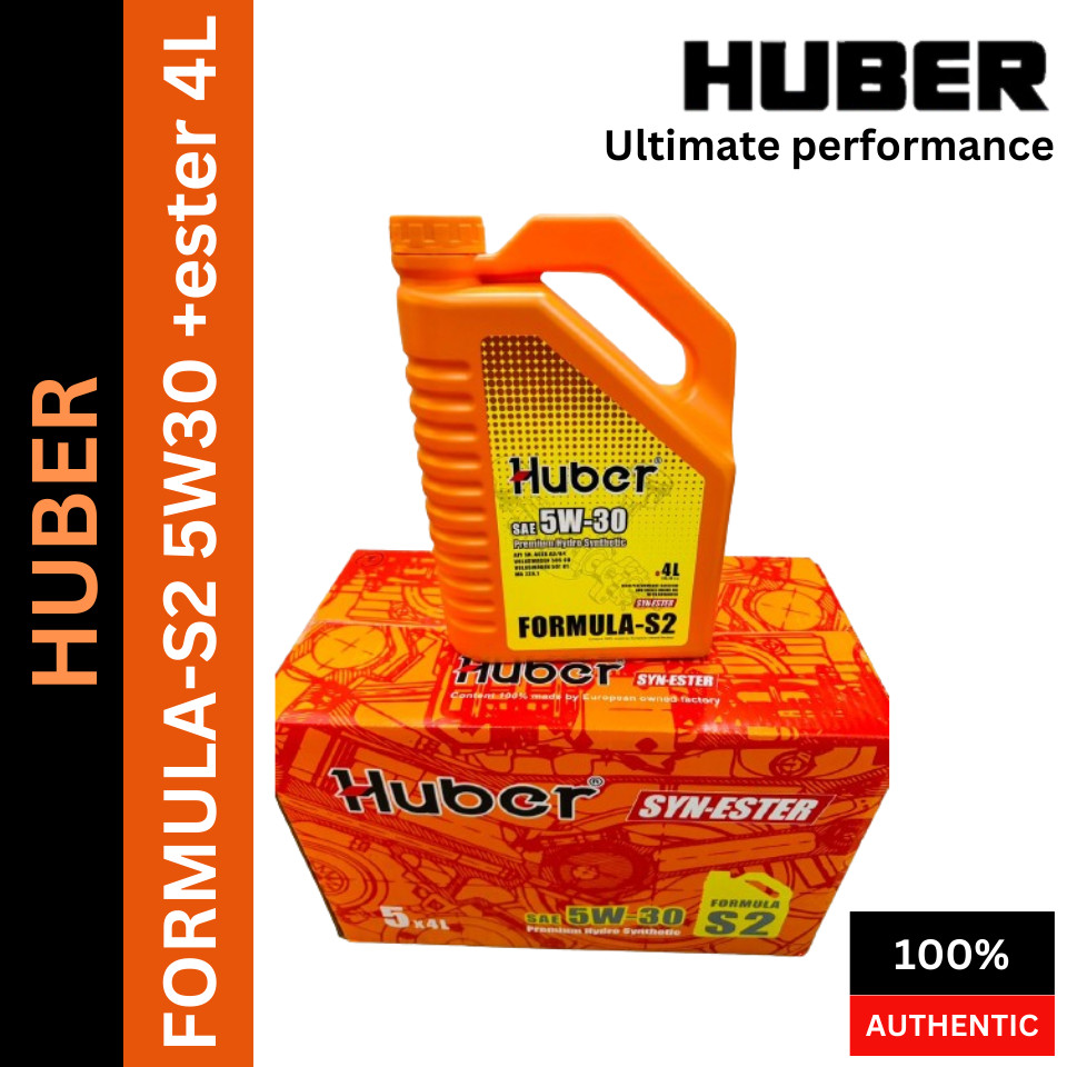 HB S2-4 HUBER FORMULA-S2 5W30 +ester 4L | Shopee Malaysia