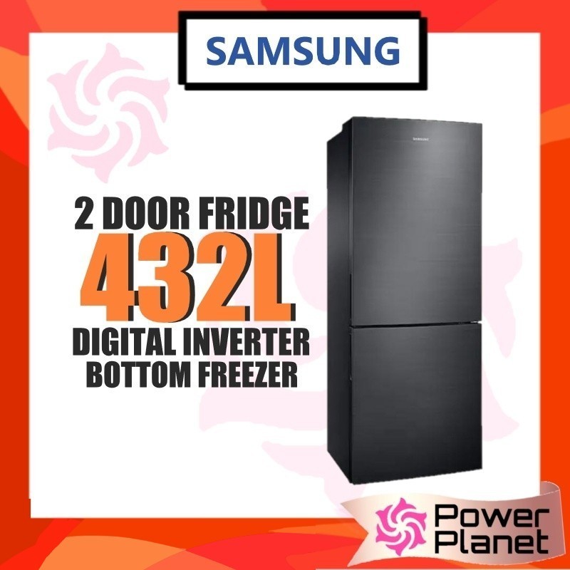 [SAVE4.0] Samsung 432L RL4323RBABS Bottom Mount Freezer with Digital ...