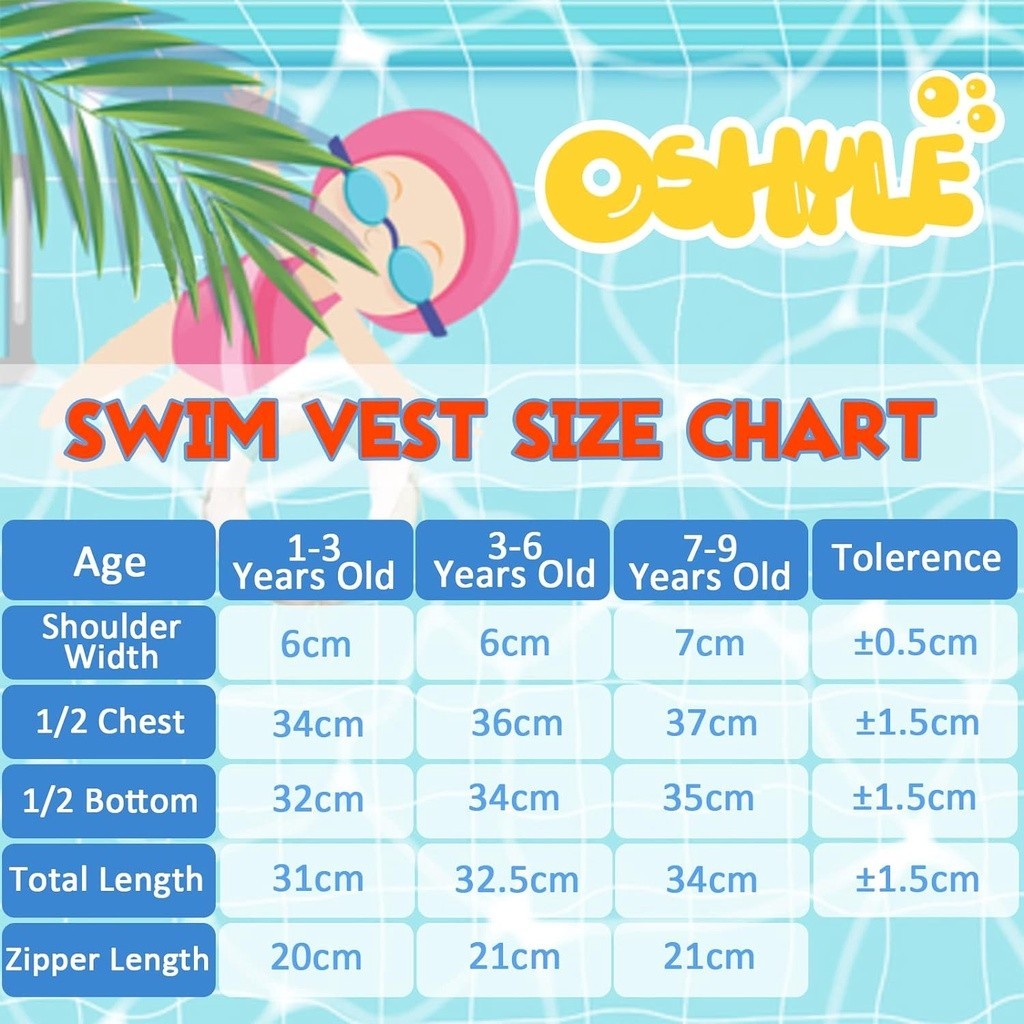 WINMAX Kids Life Jacket Kids Swimsuit Assist Swimwear Swim Training ...