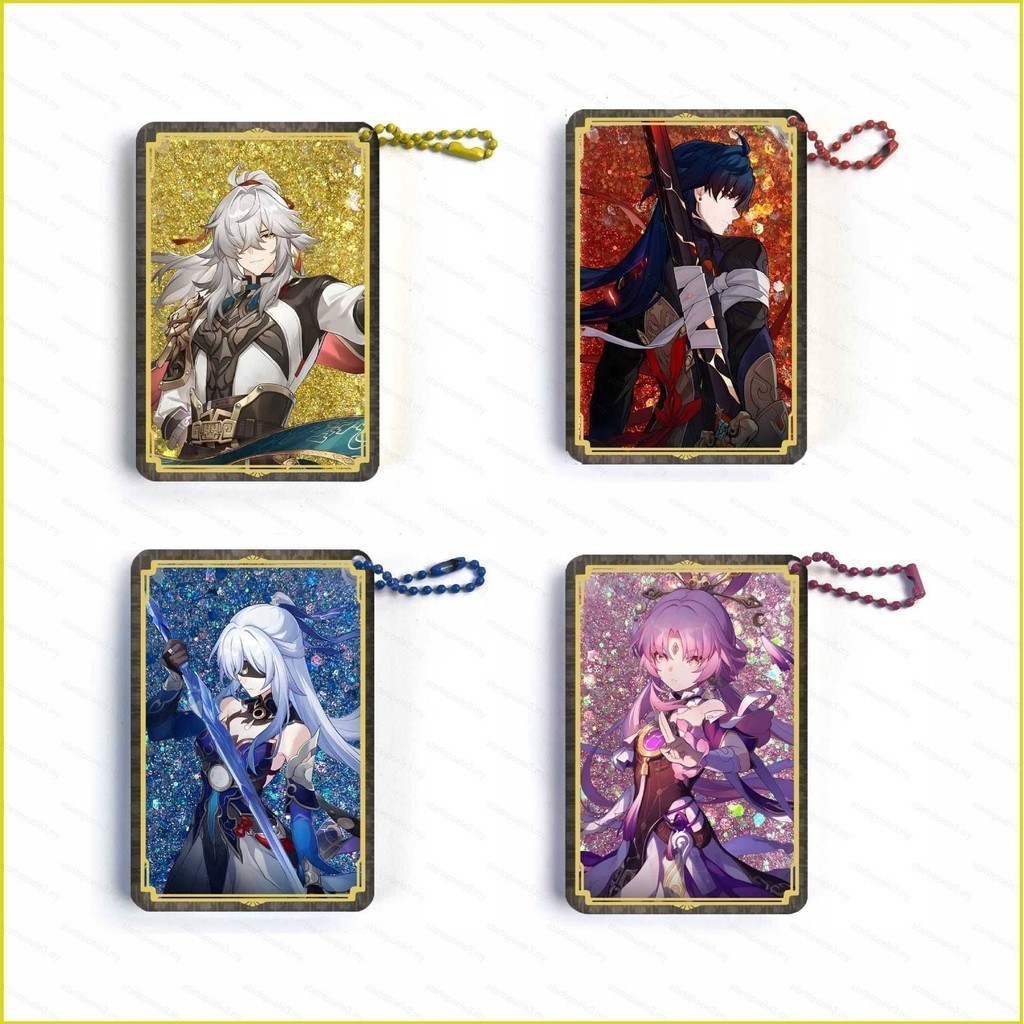 Ellen Honkai Star Rail White Day Topaz Laminated acrylic quicksand guka ...