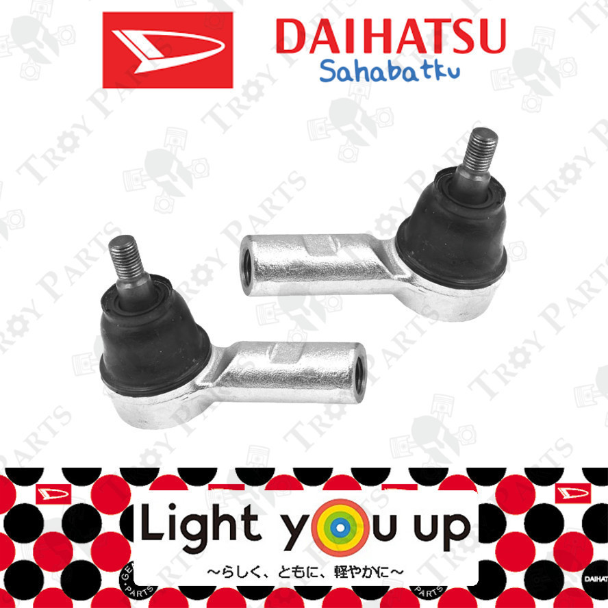 (2pc) Original Daihatsu Steering Tie Rod End 45046-BZ180 for Perodua ...